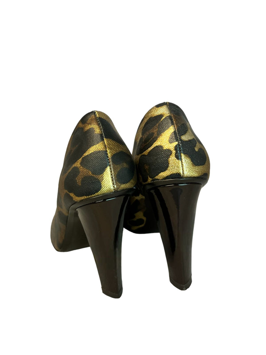 Linea Paolo Leopard Open Toe Heels (PREOWNED) – Majolie Designs